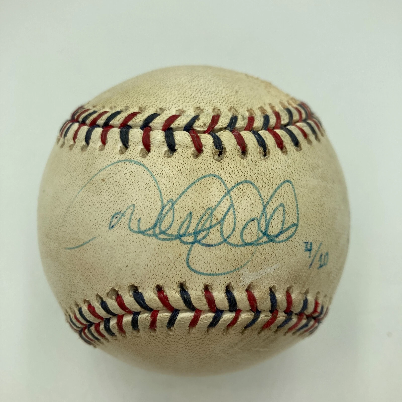 Derek Jeter & Andy Pettitte Signed Game Used 2010 All Star Game ...