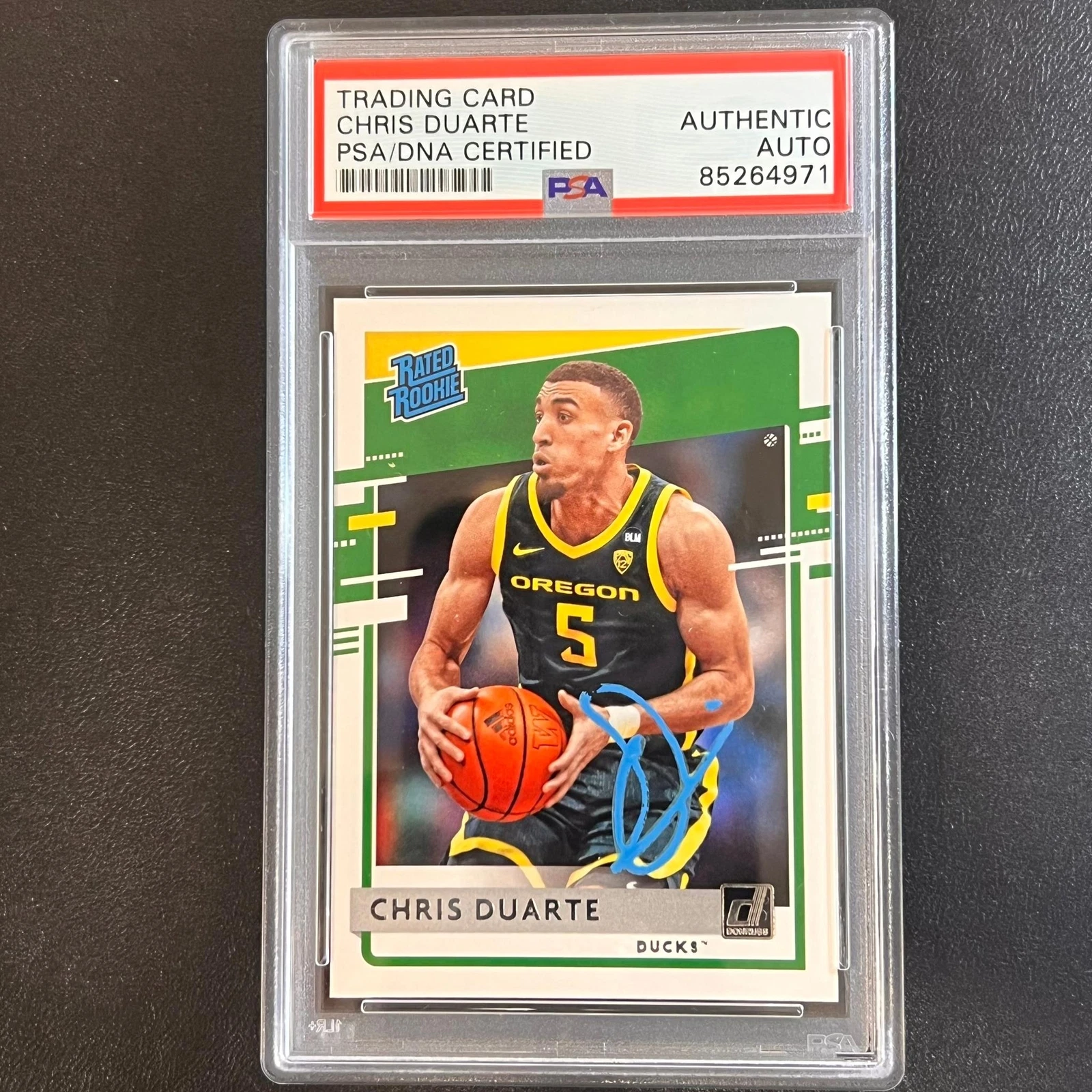 2021-22 Panini Chronicles Draft Picks #43 Chris Duarte Signed Card AUTO ...