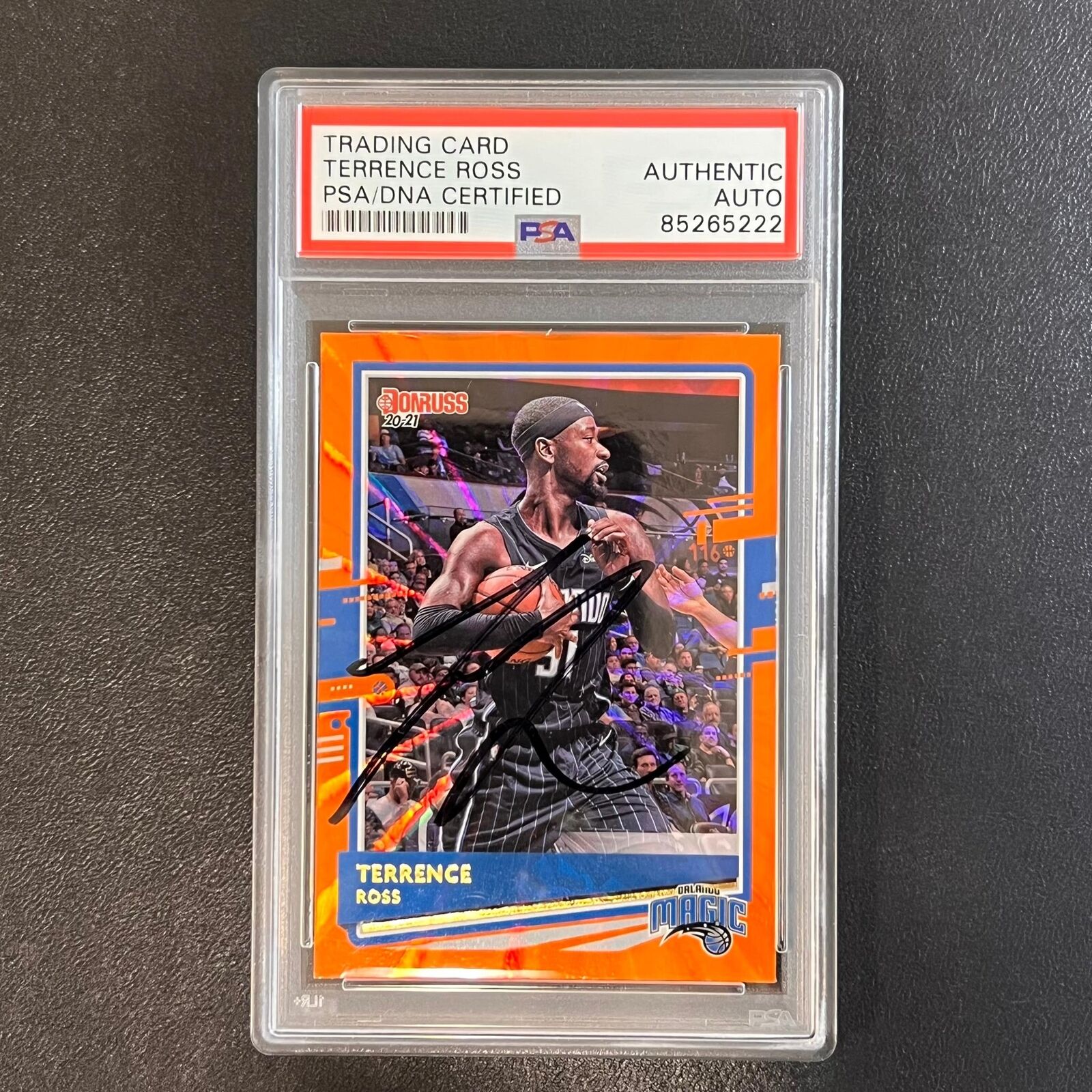 2020-21 Panini Donruss #50 Terrence Ross Signed Card AUTO PSA Slabbed ...