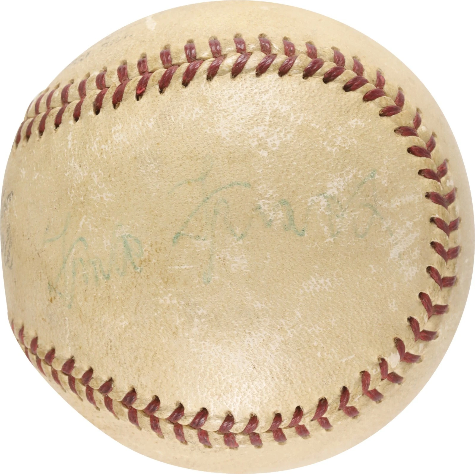 Frankie Frisch Single Signed Official National League Baseball PSA DNA ...