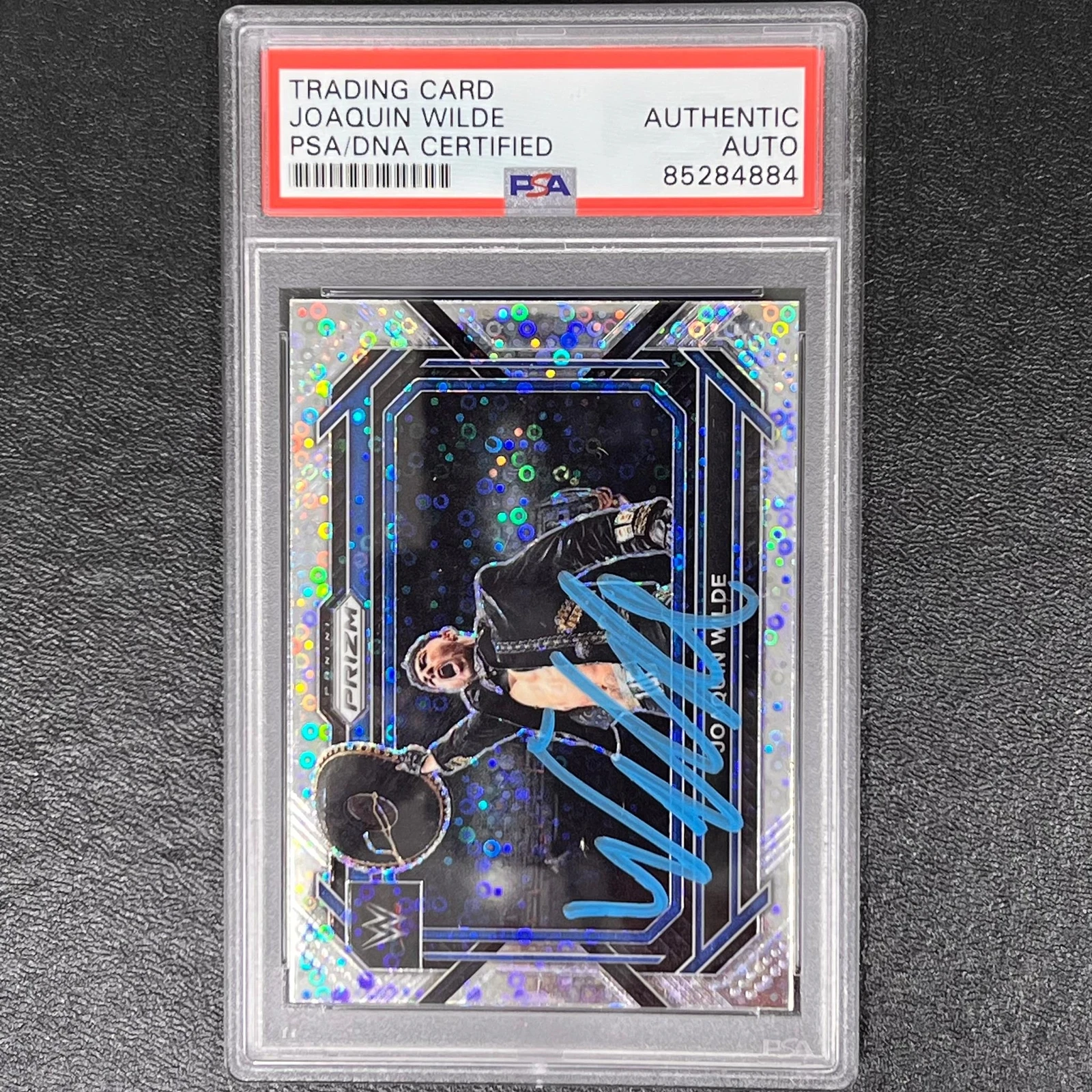 2023 Panini Prizm WWE #34 Joaquin Wilde Signed Card PSA AUTO Slabbed ...