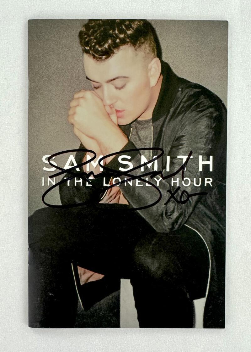 Sam Smith Signed Autograph In the Lonely Hour Booklet - I'm Not the ...