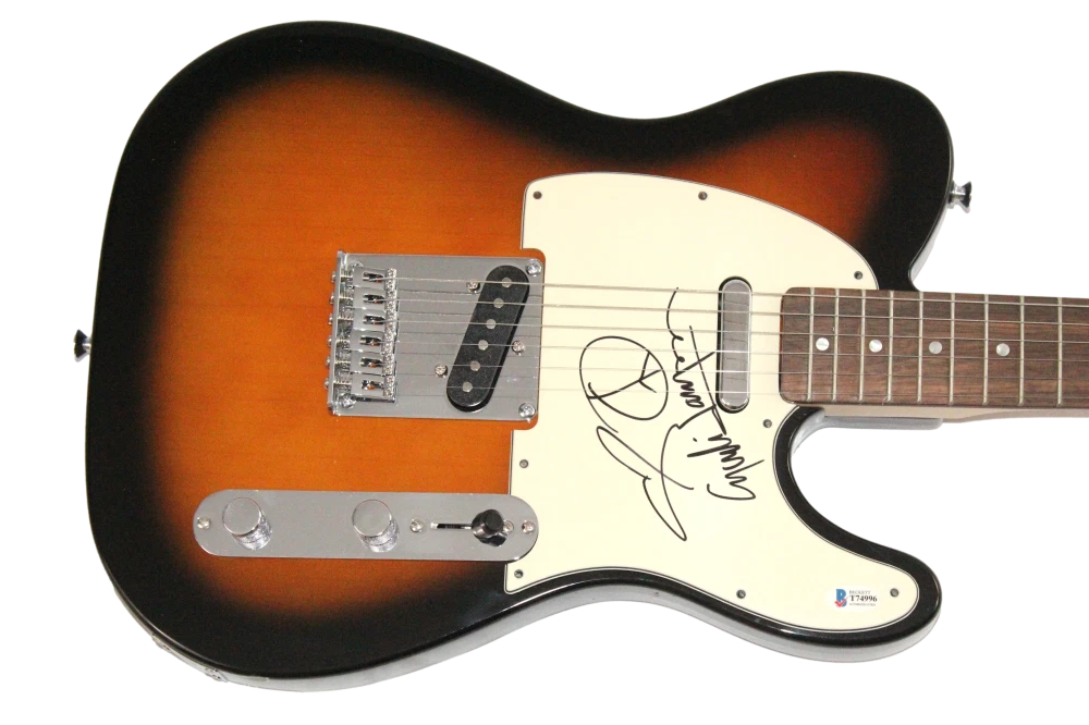 Cyndi Lauper Signed Autograph Fender Guitar Girls Just Wanna Have Fun w ...