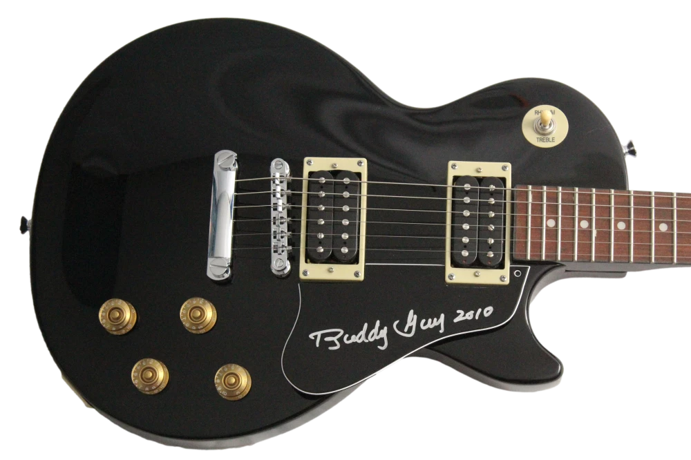 Buddy Guy Signed Autograph Gibson Les Paul Guitar - Blues Icon w/ JSA ...