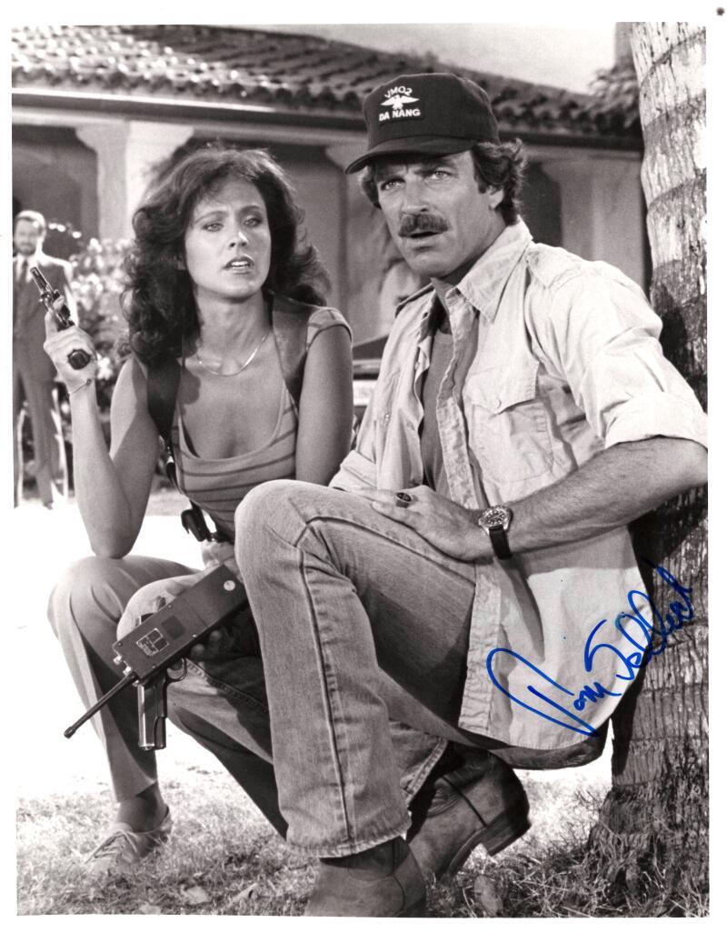 Tom Selleck Signed Autograph 7x9 Photo - Vintage Magnum P.I. Press ...