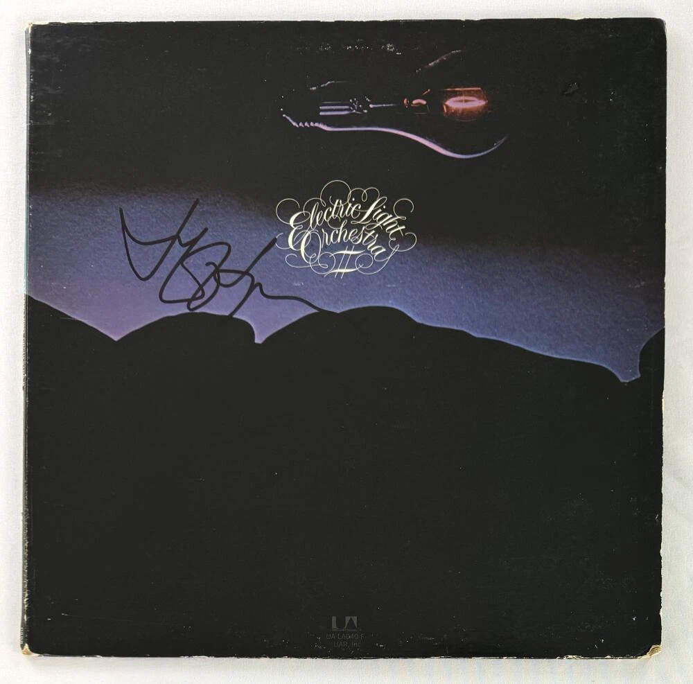 Jeff Lynne EL0 Signed Autograph Album Vinyl Record Electric Light ...