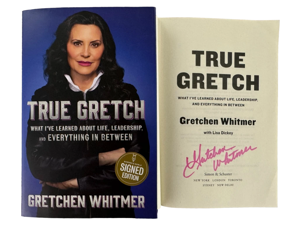 Governor Gretchen Whitmer Signed Autograph True Gretch Book - 2028 ...