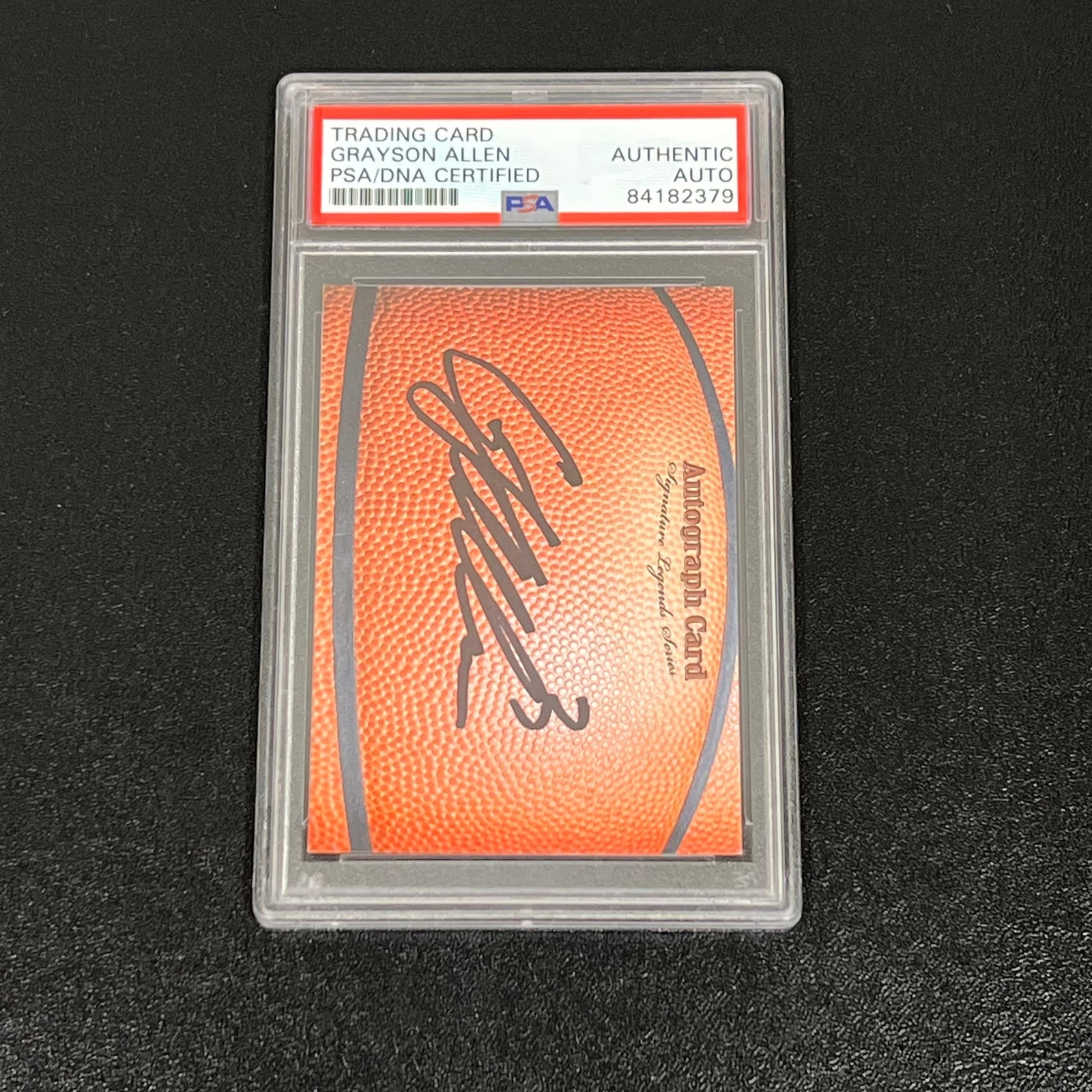 2014 Signature Legends Series Grayson Allen Signed Card PSA Auto ...