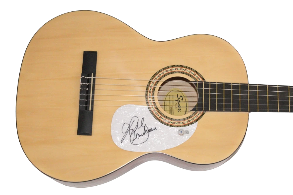 Kelly Clarkson Signed Autograph Fender Acoustic Guitar - American Idol ...