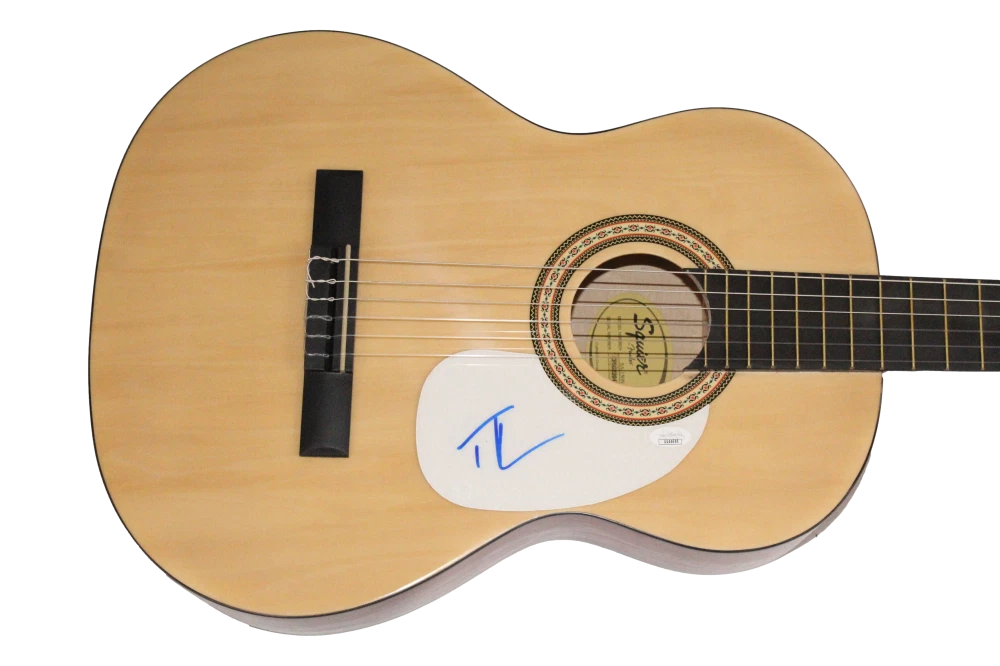 Tim McGraw Signed Autograph Fender Acoustic Guitar - Everywhere w/ JSA ...