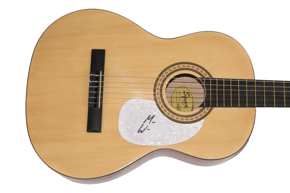 Morgan Wallen Signed Autograph Fender Acoustic Guitar - Dangerous w ...