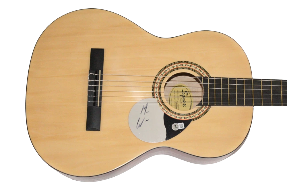 Morgan Wallen Signed Autograph Fender Acoustic Guitar - One Thing At A ...