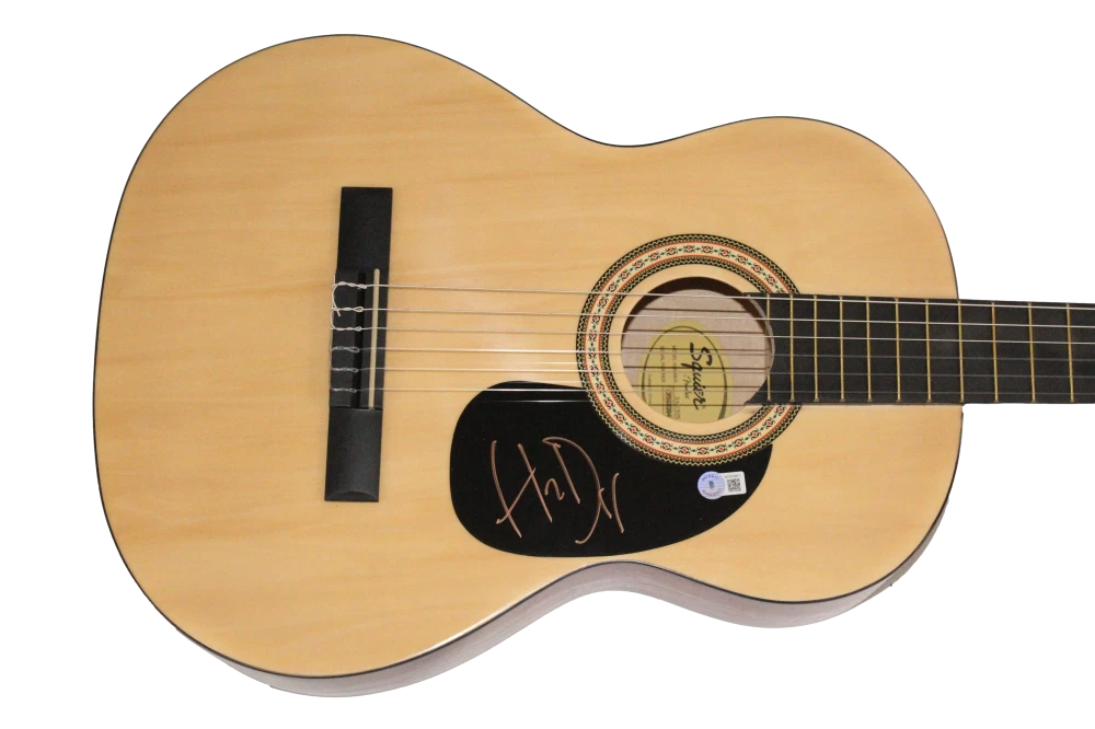 Hardy Signed Autograph Fender Acoustic Guitar - Country Music w ...