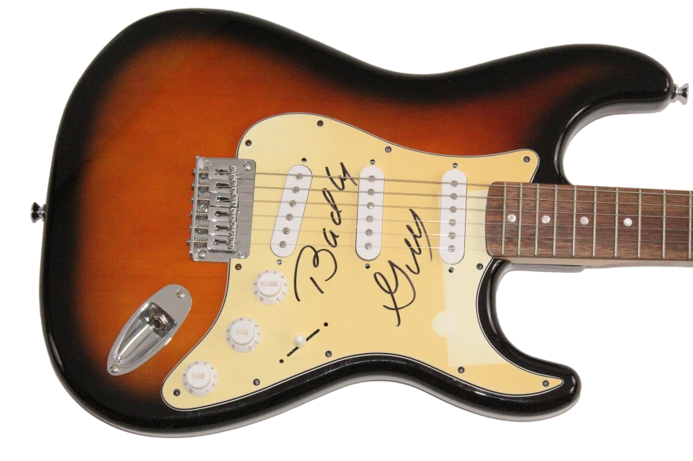 Buddy Guy Signed Autograph Fender Electric Guitar - Blues Legend w/ JSA ...