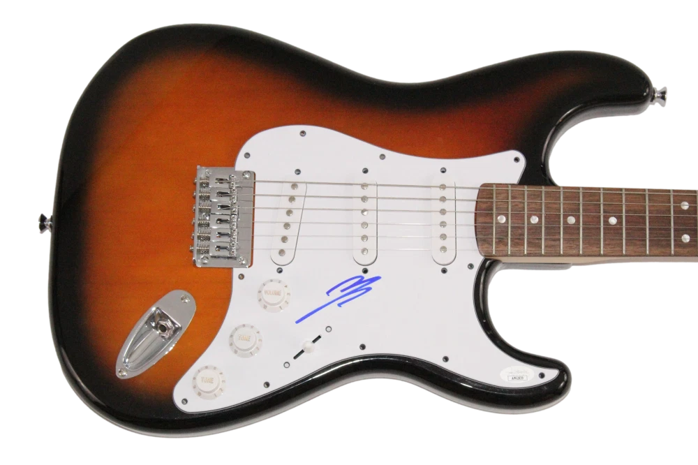 Yoshiki X Japan Signed Autograph Fender Electric Guitar Attack on Titan ...