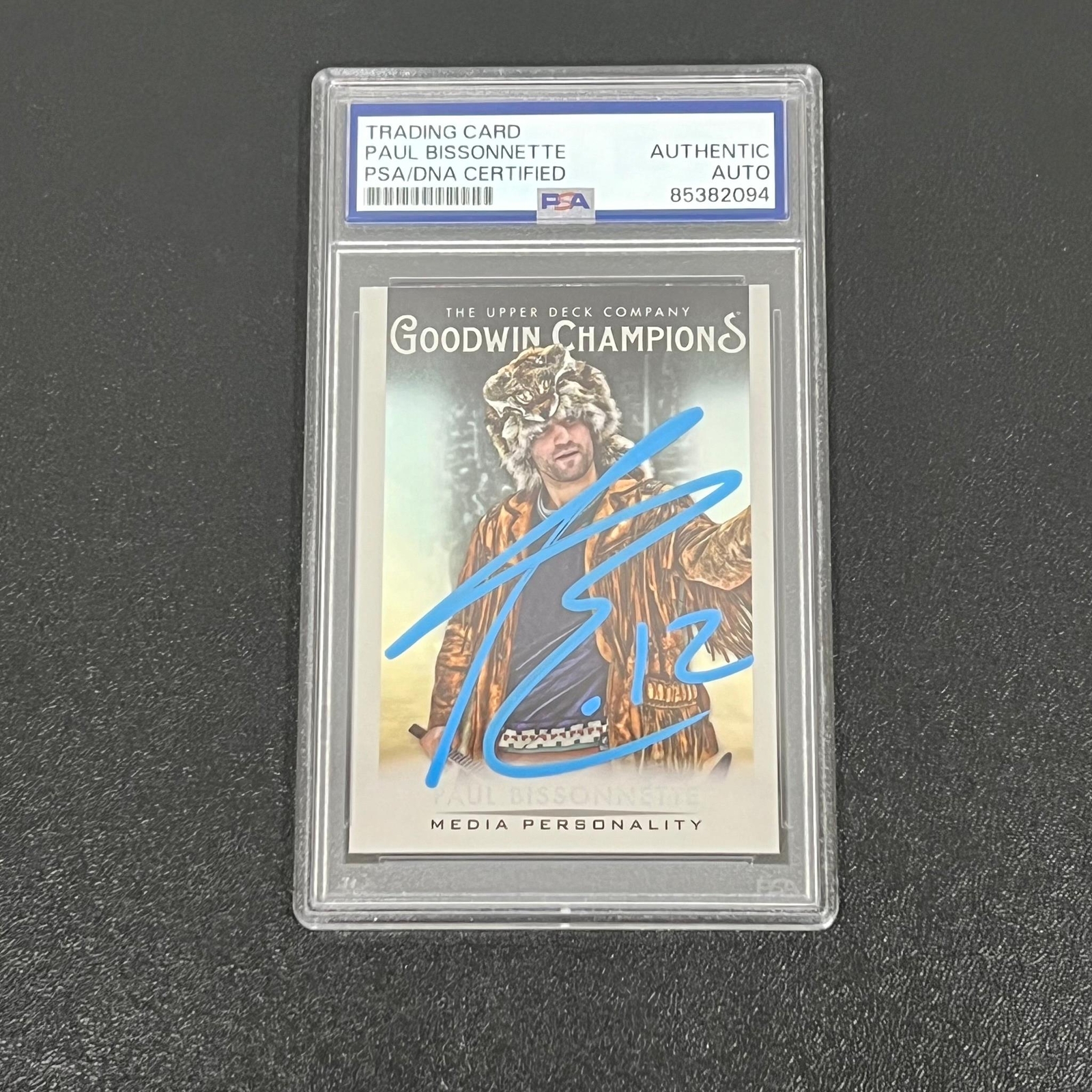 2021 The Upper Deck Goodwin Champions #39 Paul Bissonnette Signed Card ...