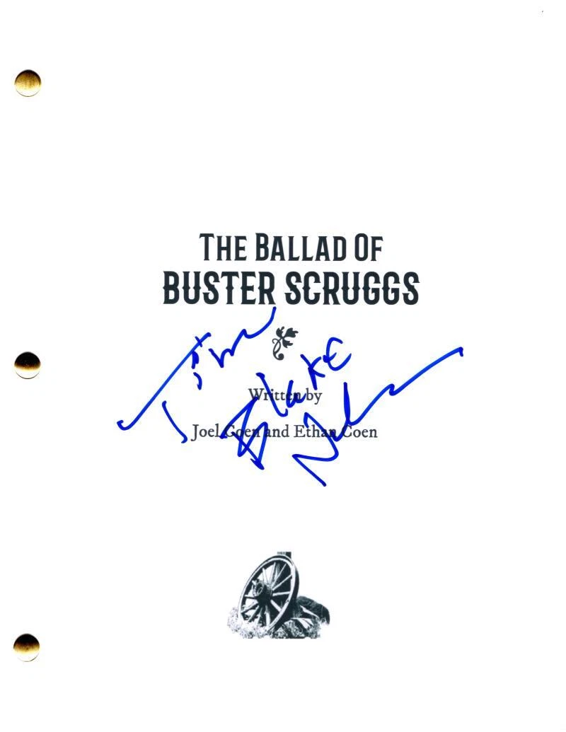 Tim Blake Nelson Signed Autograph The Ballad of Buster Scruggs Full ...