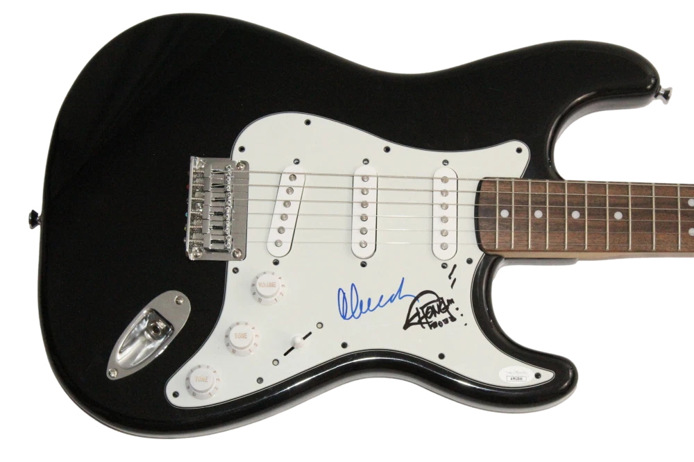 Cheech Marin & Tommy Chong Signed Autograph Fender Electric Guitar w ...