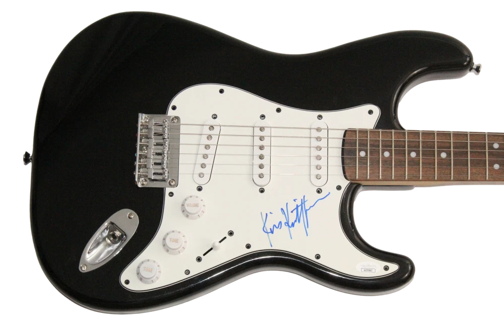 Kris Kristofferson Signed Autograph Fender Electric Guitar - The ...