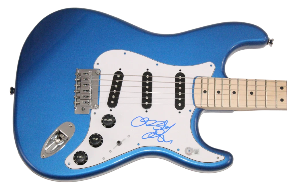 Ozzy Osbourne Black Sabbath Signed Autograph Stratocaster Guitar w ...