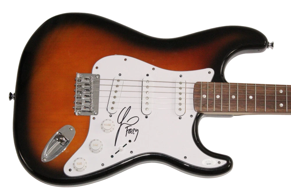 Chris Jericho Fozzy WWE Signed Autograph Fender Electric Guitar w/ JSA ...