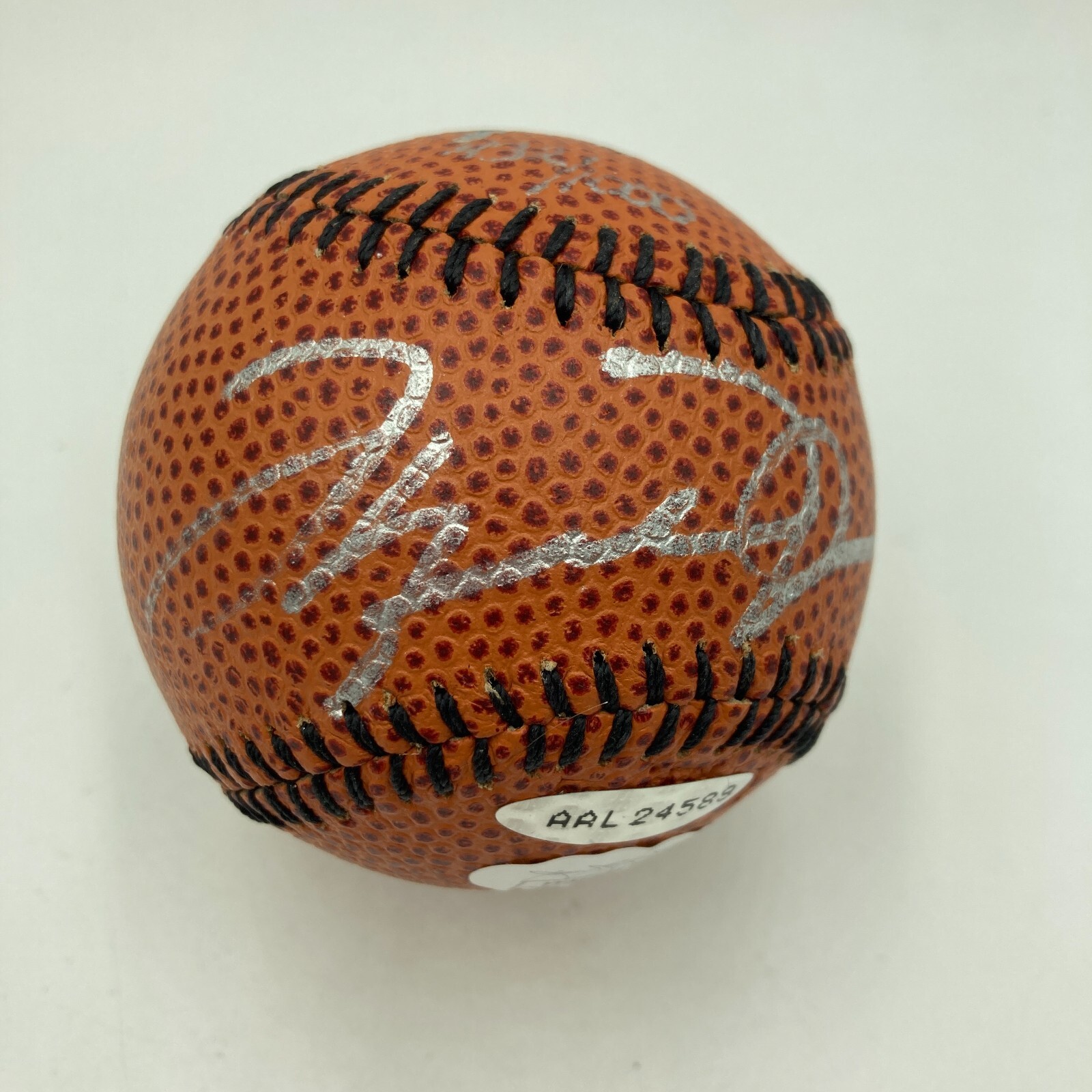 Michael Jordan Signed Nike Basketball Style Baseball UDA Upper Deck ...