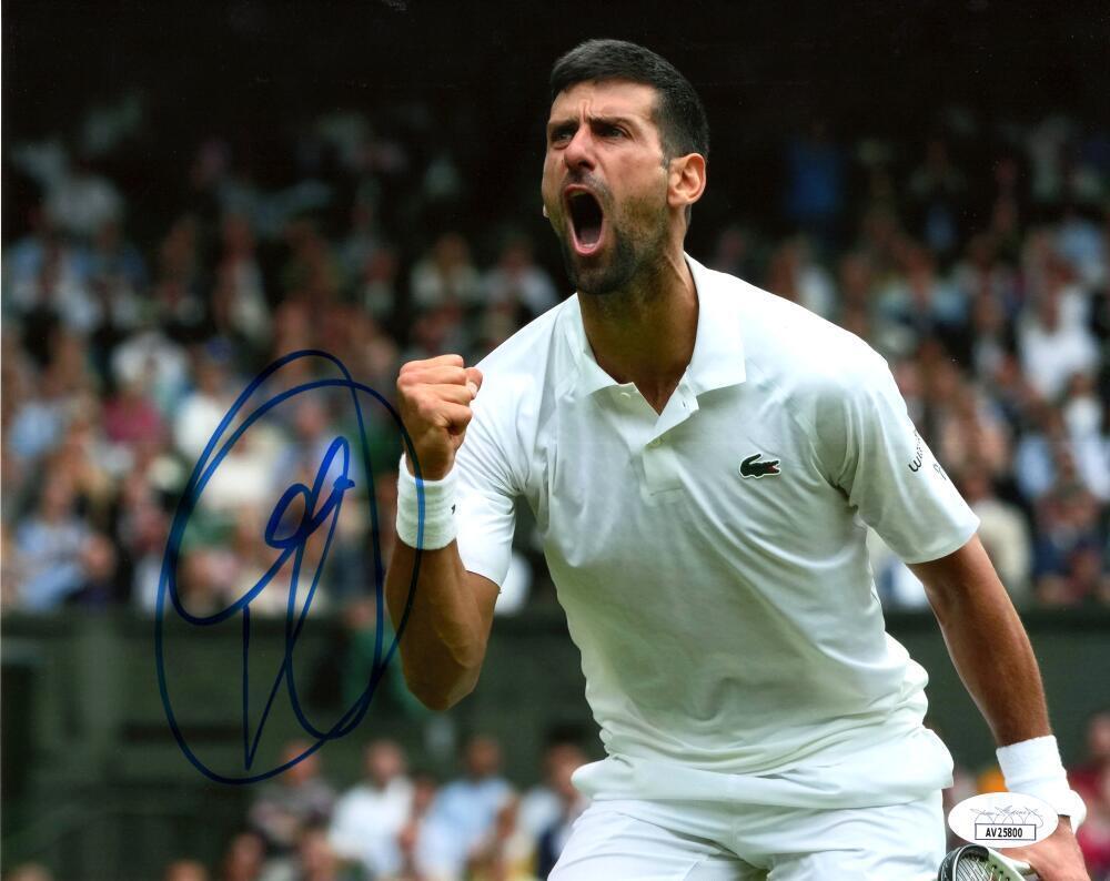 Novak Djokovic Signed Autograph 8x10 Photo - Australian Open Champion w ...