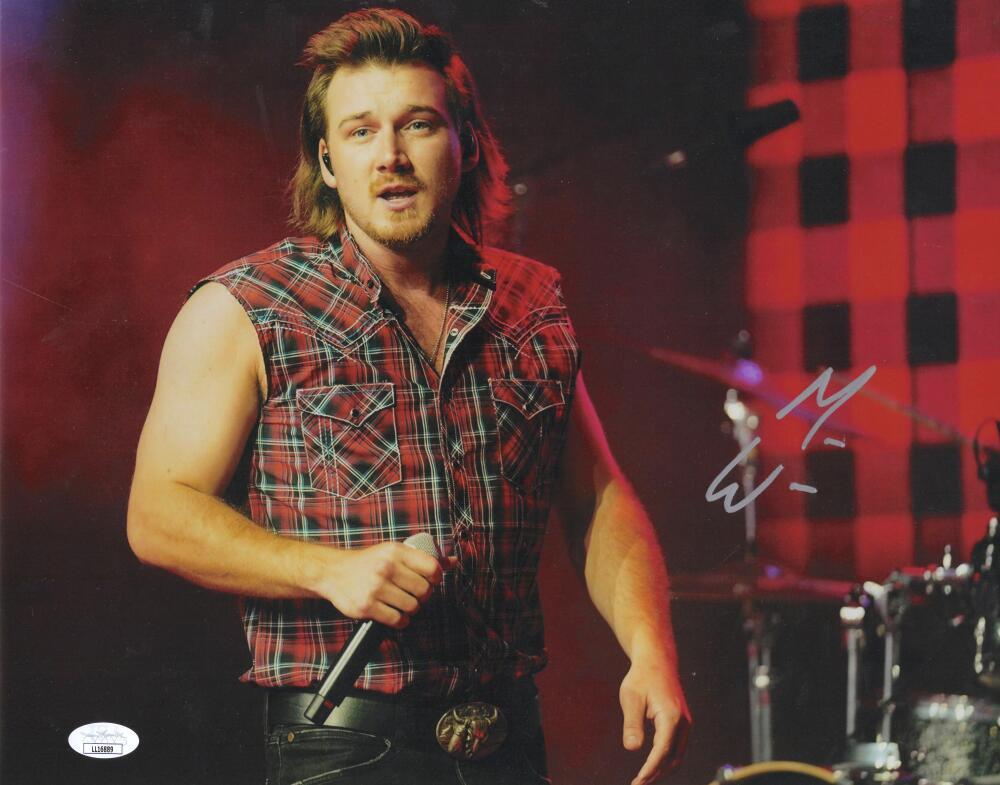 Morgan Wallen Signed Autograph 11x14 Photo - If I Know Me I'm the ...