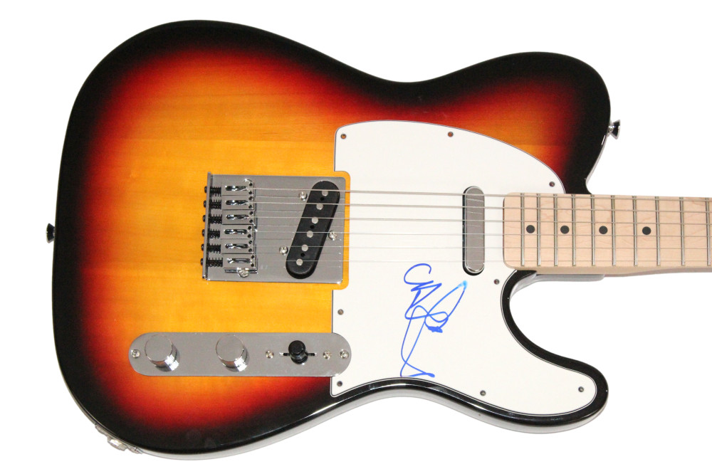 Chris Martin Coldplay Signed Autograph Fender Telecaster Guitar w/ JSA ...