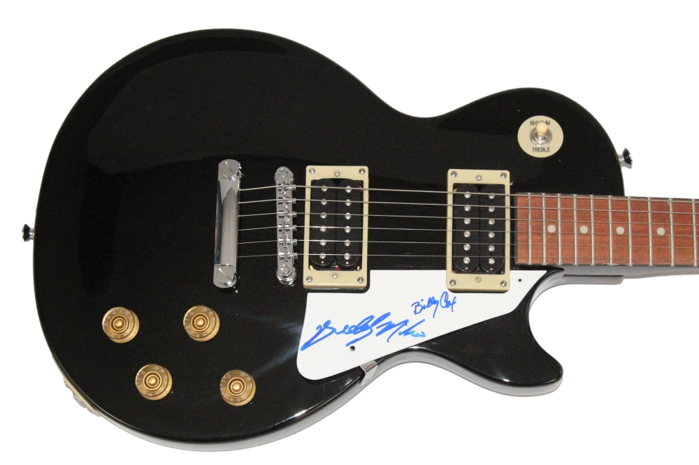 Billy Cox & Buddy Miles Signed Autograph Les Paul Guitar Band of Gypsys ...
