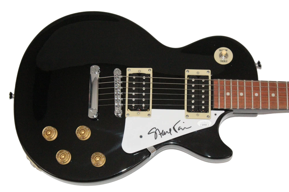 Steve Vai Signed Autograph Full Size Gibson Les Paul Electric Guitar ...