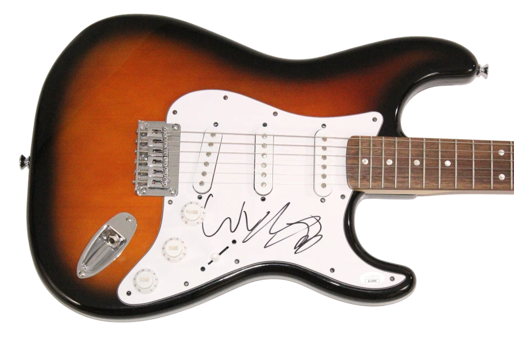 Wyclef Jean Fugees Signed Autograph Fender Electric Guitar - The Score ...