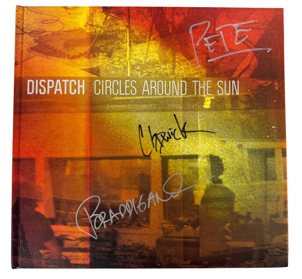 Dispatch Band x3 Signed Autograph Circles Around the Sun Album Record ...