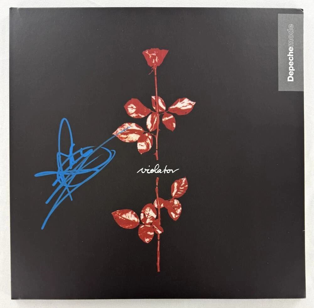 Martin Gore Depeche Mode Signed Autograph Album Vinyl Record - Violator ...