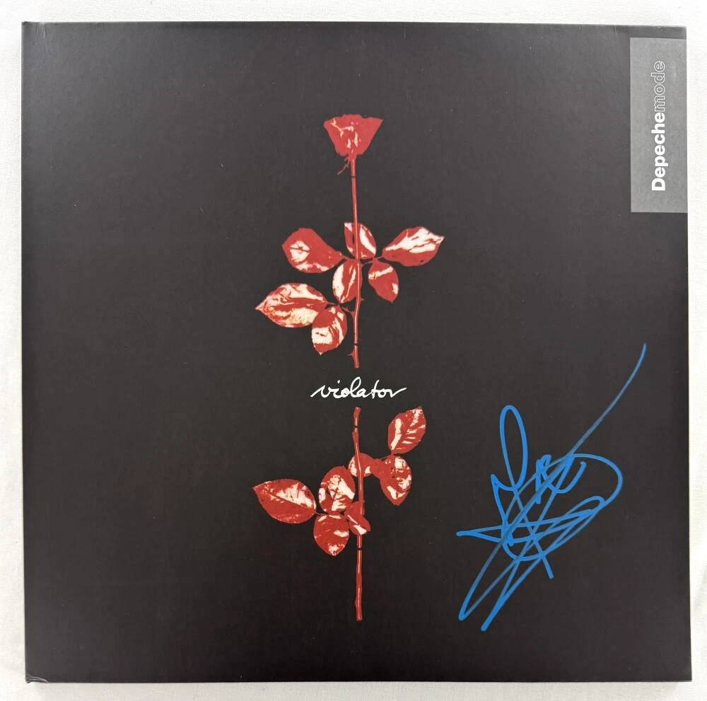 Martin Gore Depeche Mode Signed Autograph Album Vinyl Record Violator w ...