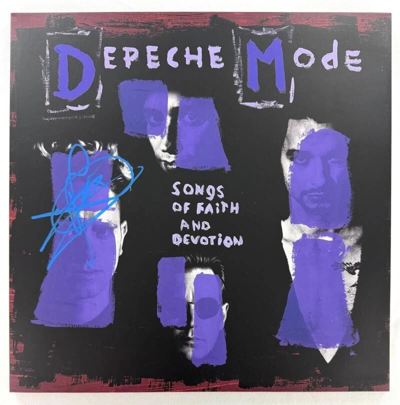 Martin Gore Depeche Mode Signed Autograph Album Vinyl Record LP SOFAD w/ JSA COA | Autographia