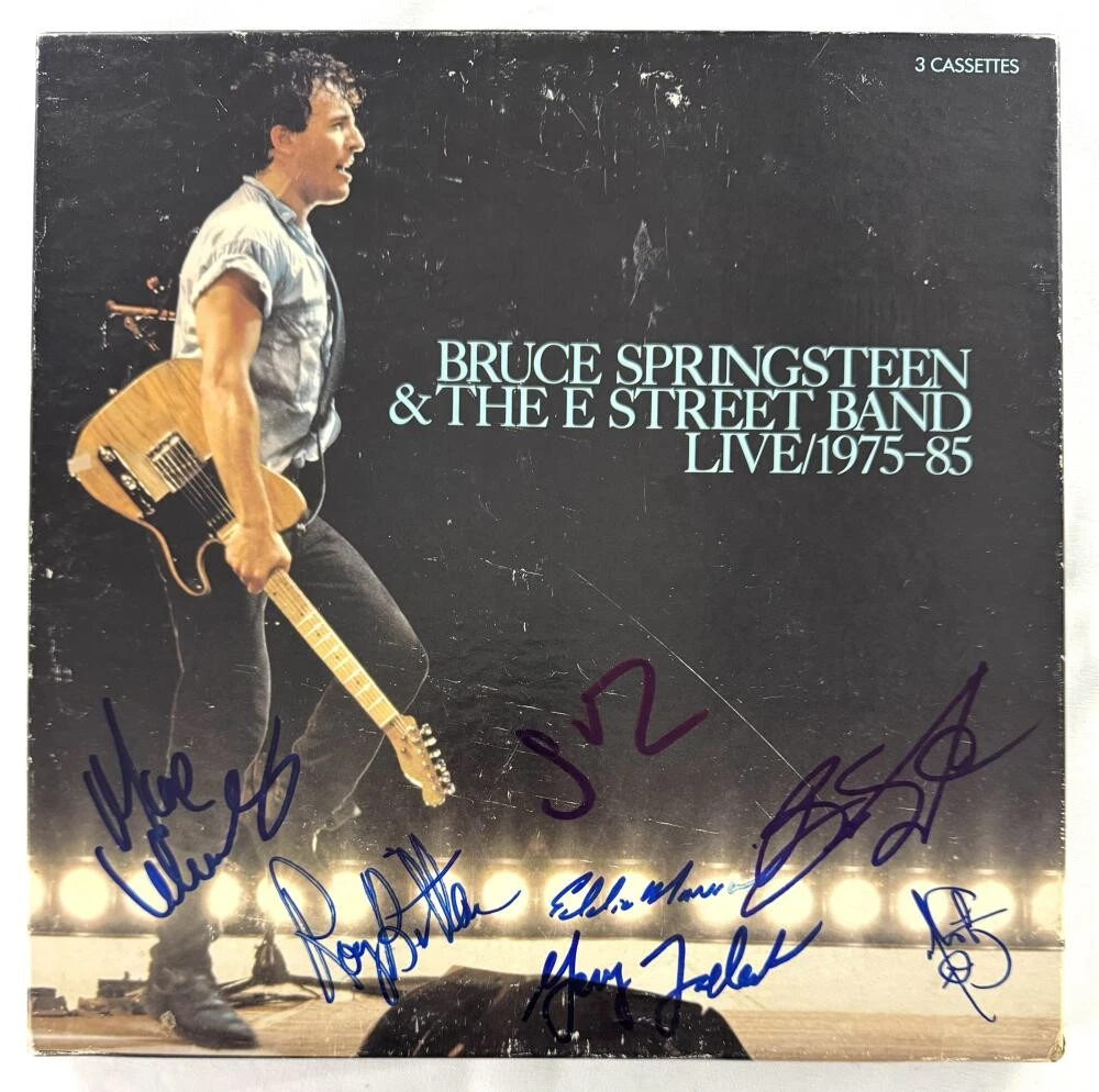 Bruce Springsteen & the E Street Band x7 Signed Autograph Live Boxed Set JSA COA | Autographia