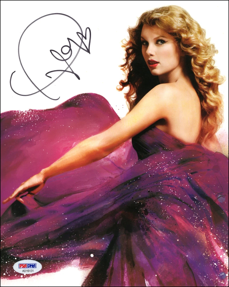 Taylor Swift Signed Autograph 8x10 Speak Now Original Promo Photo w ...
