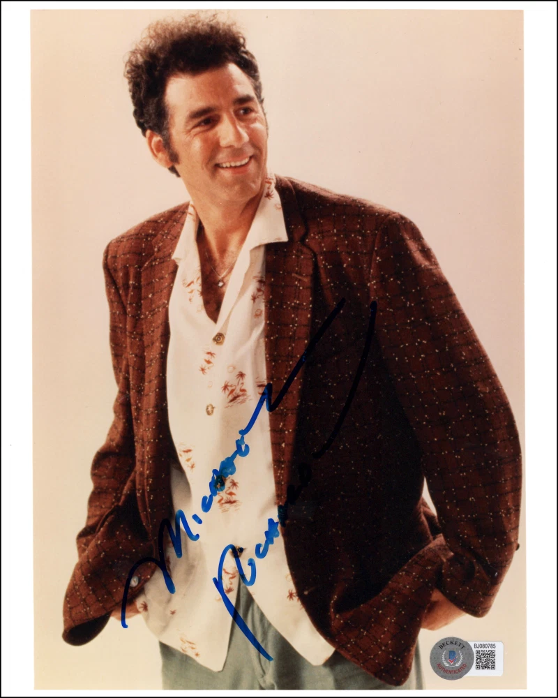Michael Richards Signed Autograph 8x10 Photo Seinfeld Cosmo Kramer ...