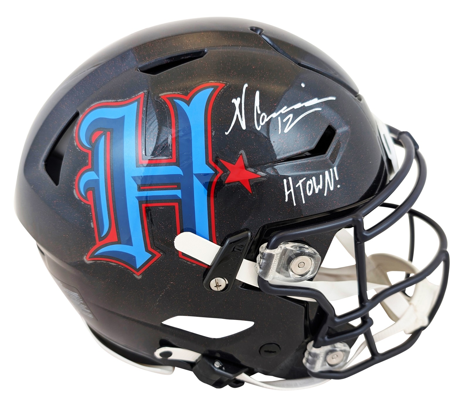 Texans Nico Collins "H-Town" Signed 2024 On-Field Alt Speed Flex F/S ...