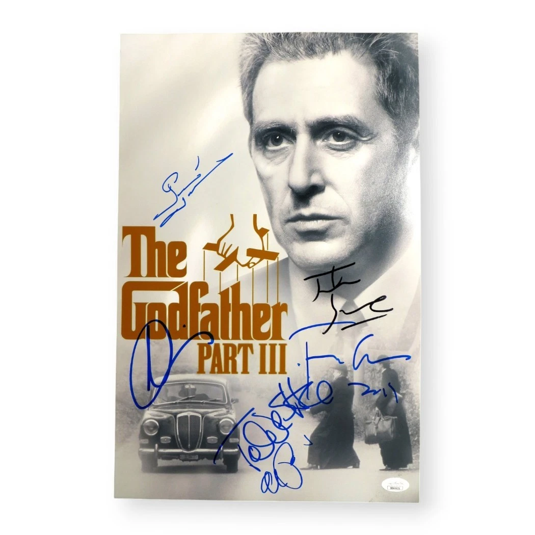 The Godfather Part III Signed Cast Autographed 11X17 Photo Coppola ...