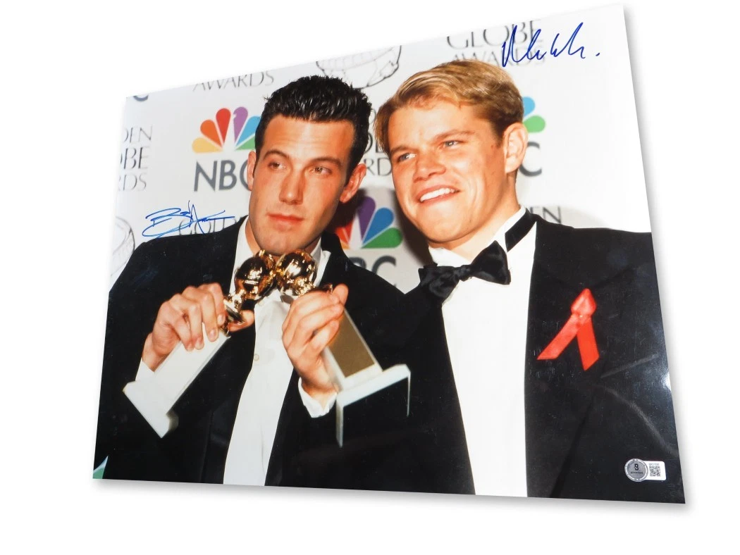 Ben Affleck Matt Damon Signed Autographed 16X20 Photo Good Will Hunting ...