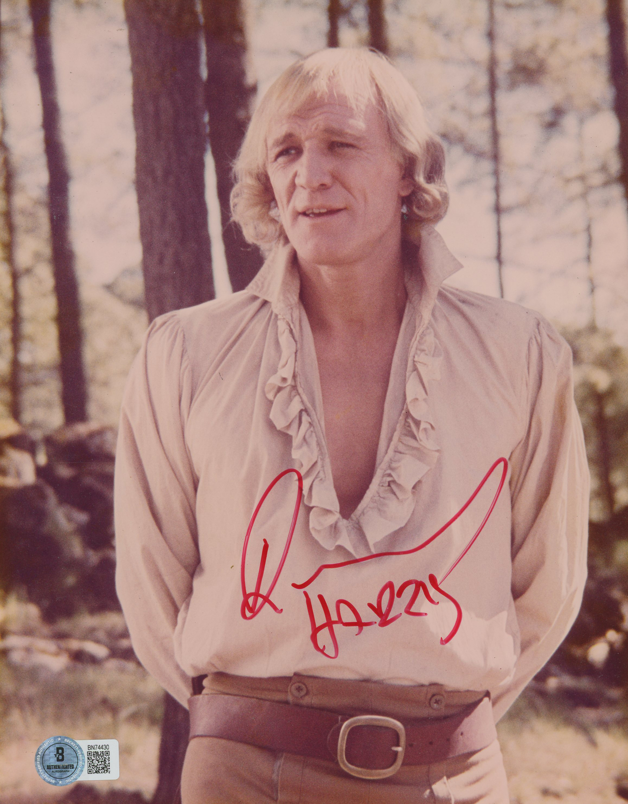 Richard Harris Camelot Authentic Signed 8x10 Photo Autographed BAS # ...