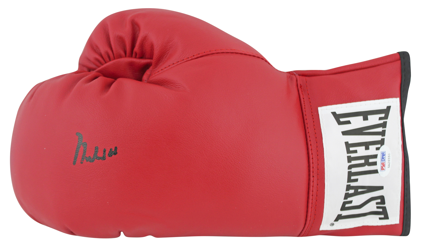 Muhammad Ali Authentic Signed Red Everlast Boxing Glove PSA/DNA Itp ...