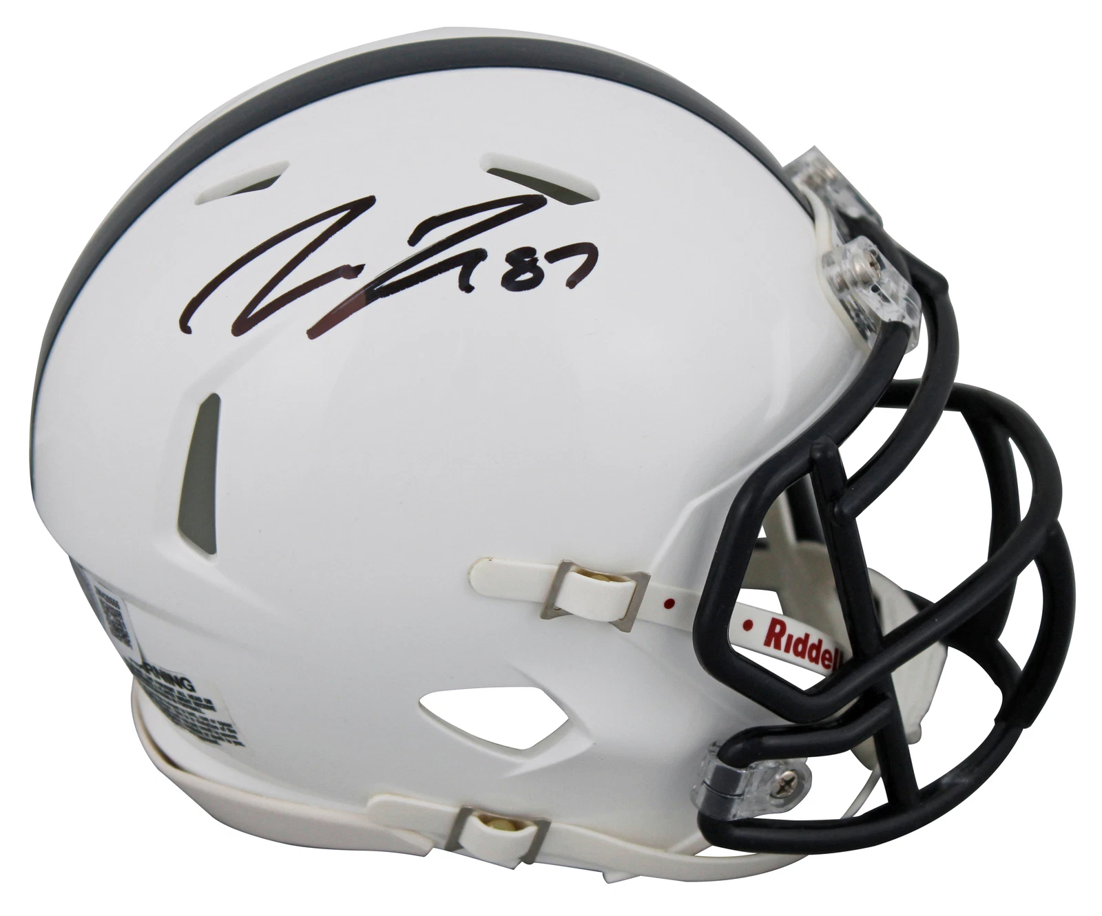 Penn State Pat Freiermuth Authentic Signed Speed Mini Helmet BAS ...