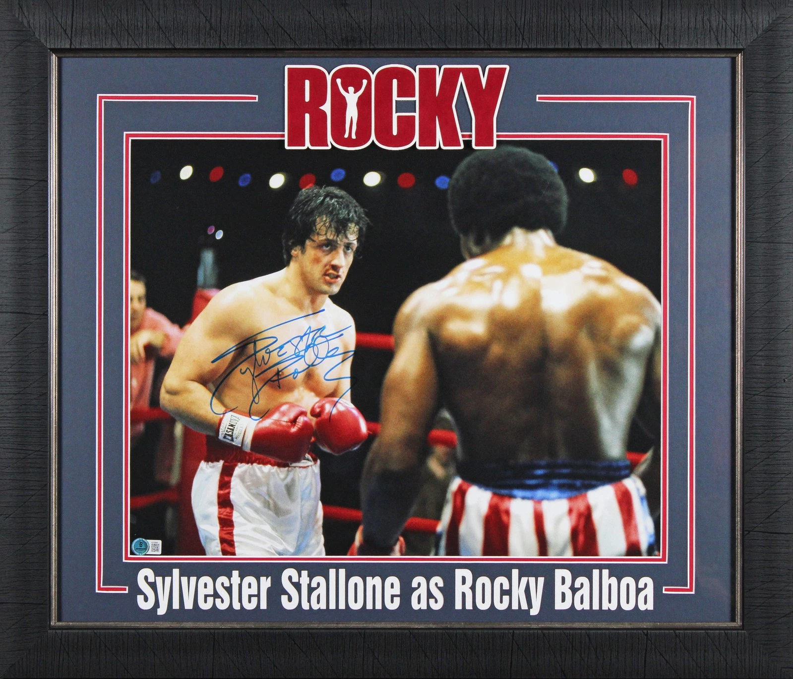 Sylvester Stallone Rocky Signed 16x20 Framed Horizontal Boxing Photo ...