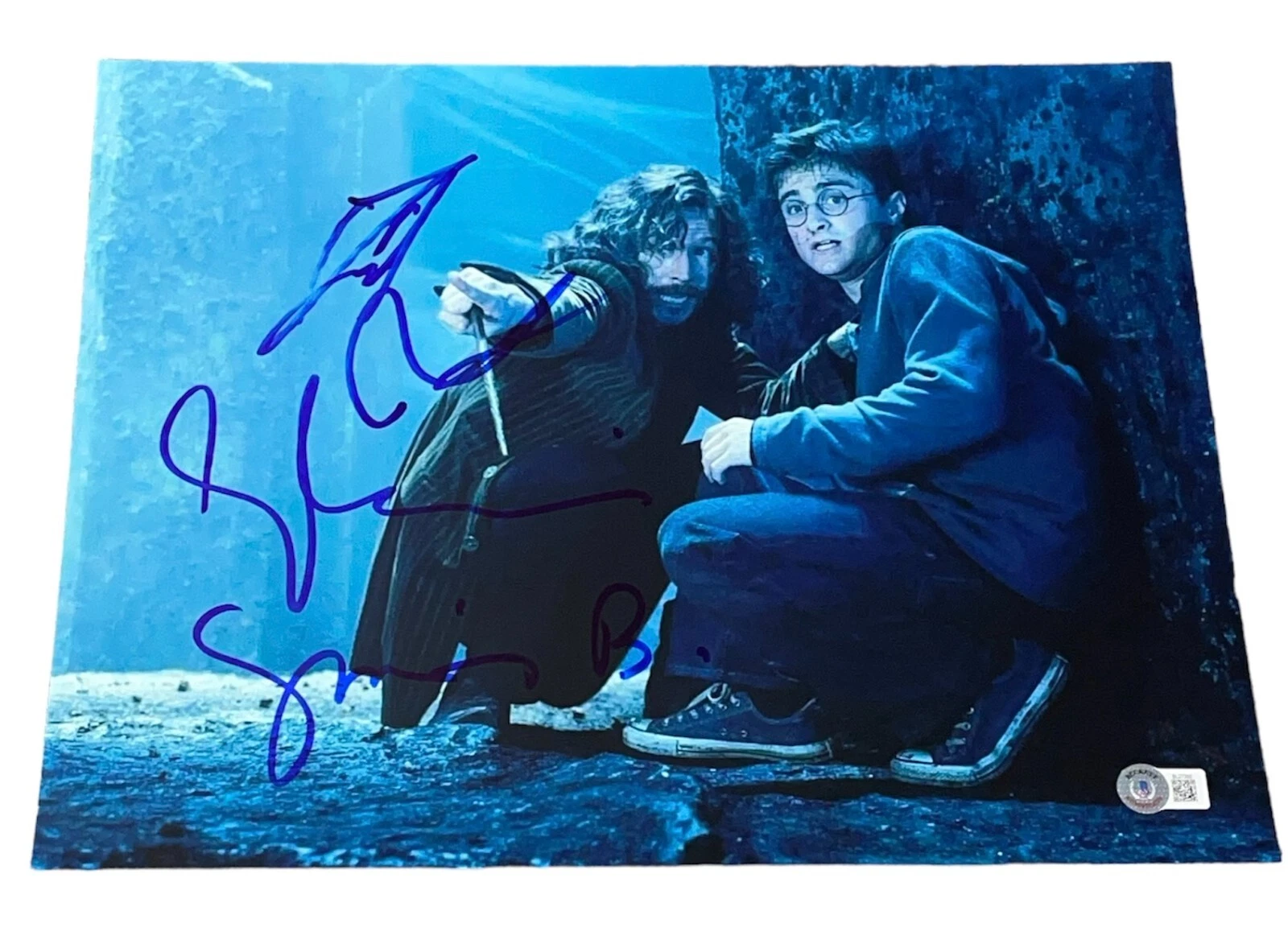 Daniel Radcliffe Gary Oldman Signed 11x14 Photo Harry Potter Sirius ...