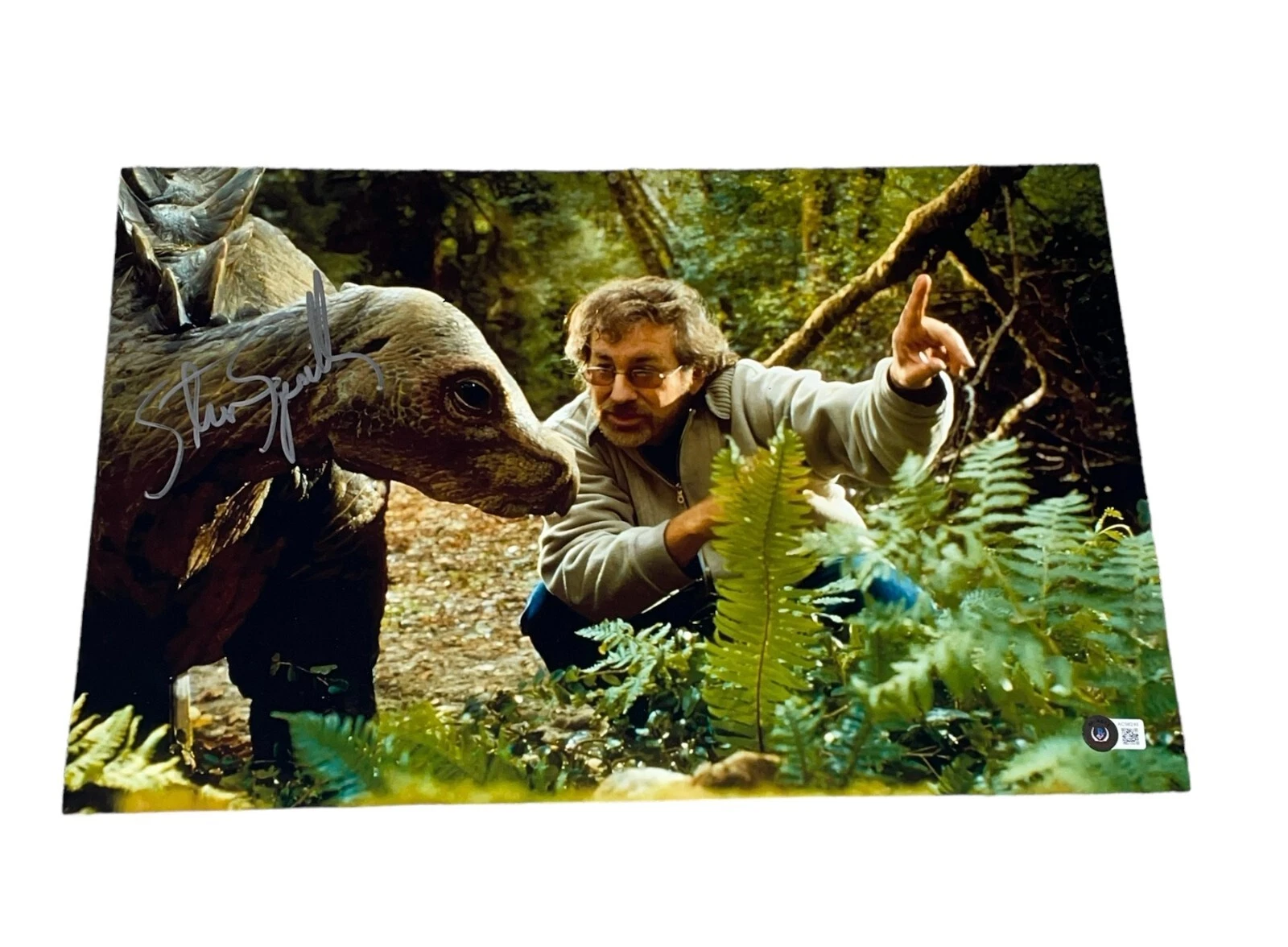 Steven Spielberg Signed Autograph 12x18 Photo Jurassic Park Beckett BAS ...