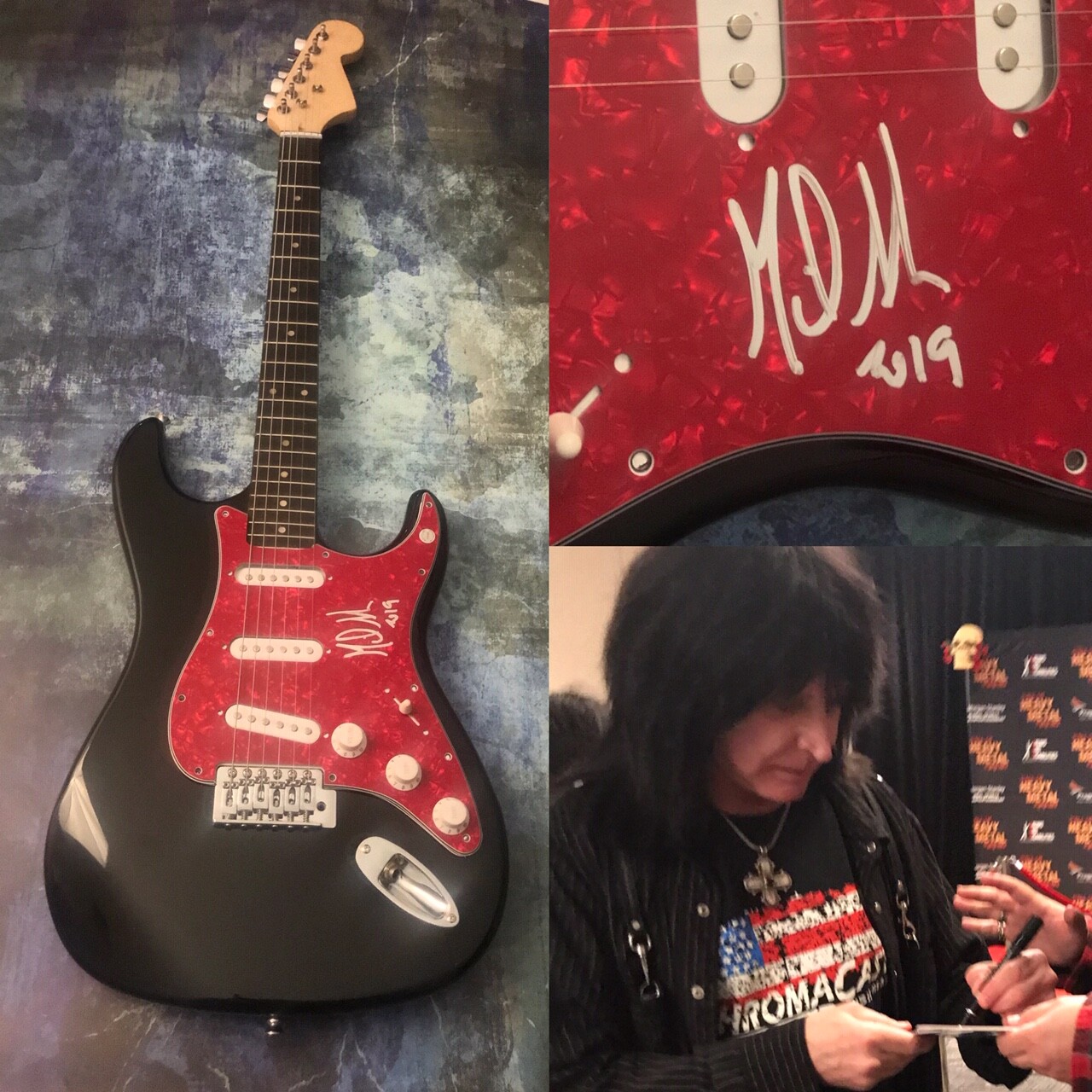 GFA Nitro Band Guitarist * MICHAEL ANGELO BATIO * Signed Electric ...