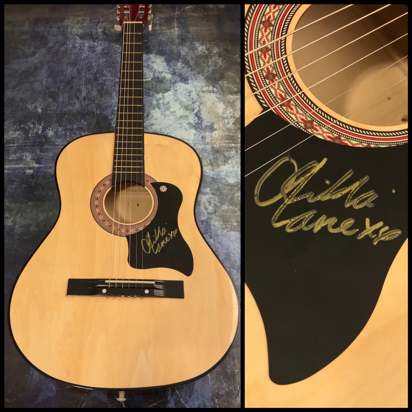 GFA Highway Queen Jackpot * NIKKI LANE * Signed Acoustic Guitar N4 COA ...